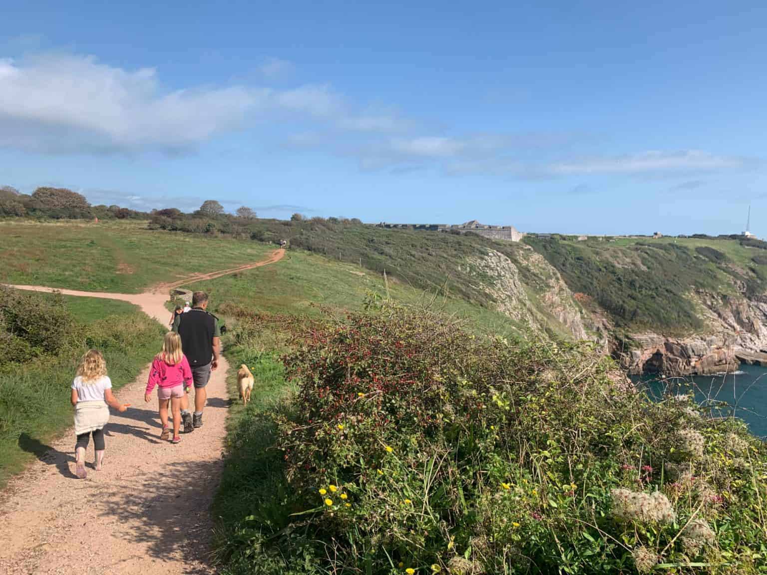 Berry Head Nature Reserve - an easy walk near Brixham - Devon with Kids
