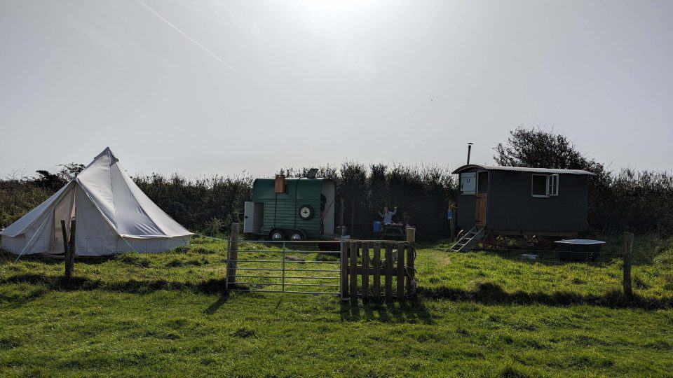 Glamping in Devon - the best luxury camping sites for families - Devon ...